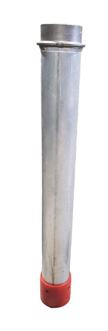 Aluminum Hydrovac Dig Tube - Male Ringlock x Cuff (Urethane Sleeve) fo ...