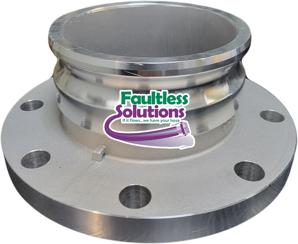 150# Ansi Flange x Male Camlock Adapter (Aluminum) – Hydrovac Store