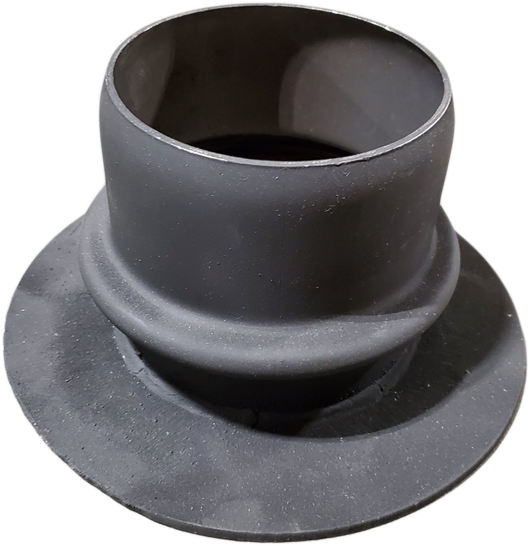 Vactor Flange x Male Ring Lock (Bush Hog) Adapter for HydroVac & Vacuu ...